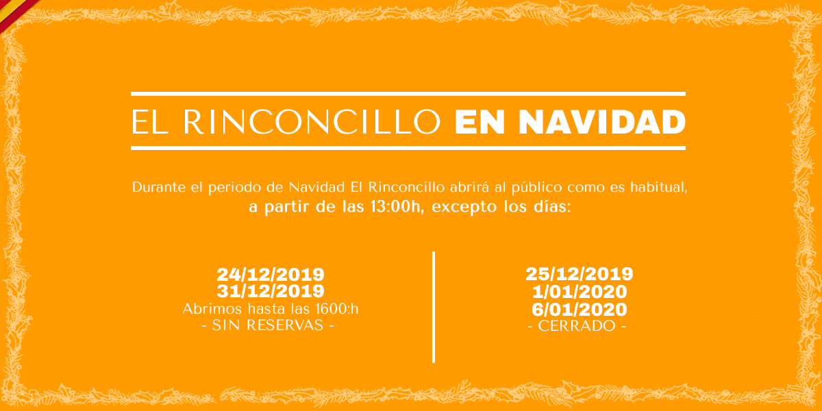 Home - El Rinconcillo