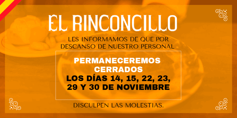 El Rinconcillo, sabrosas tapas y platos tradicionales